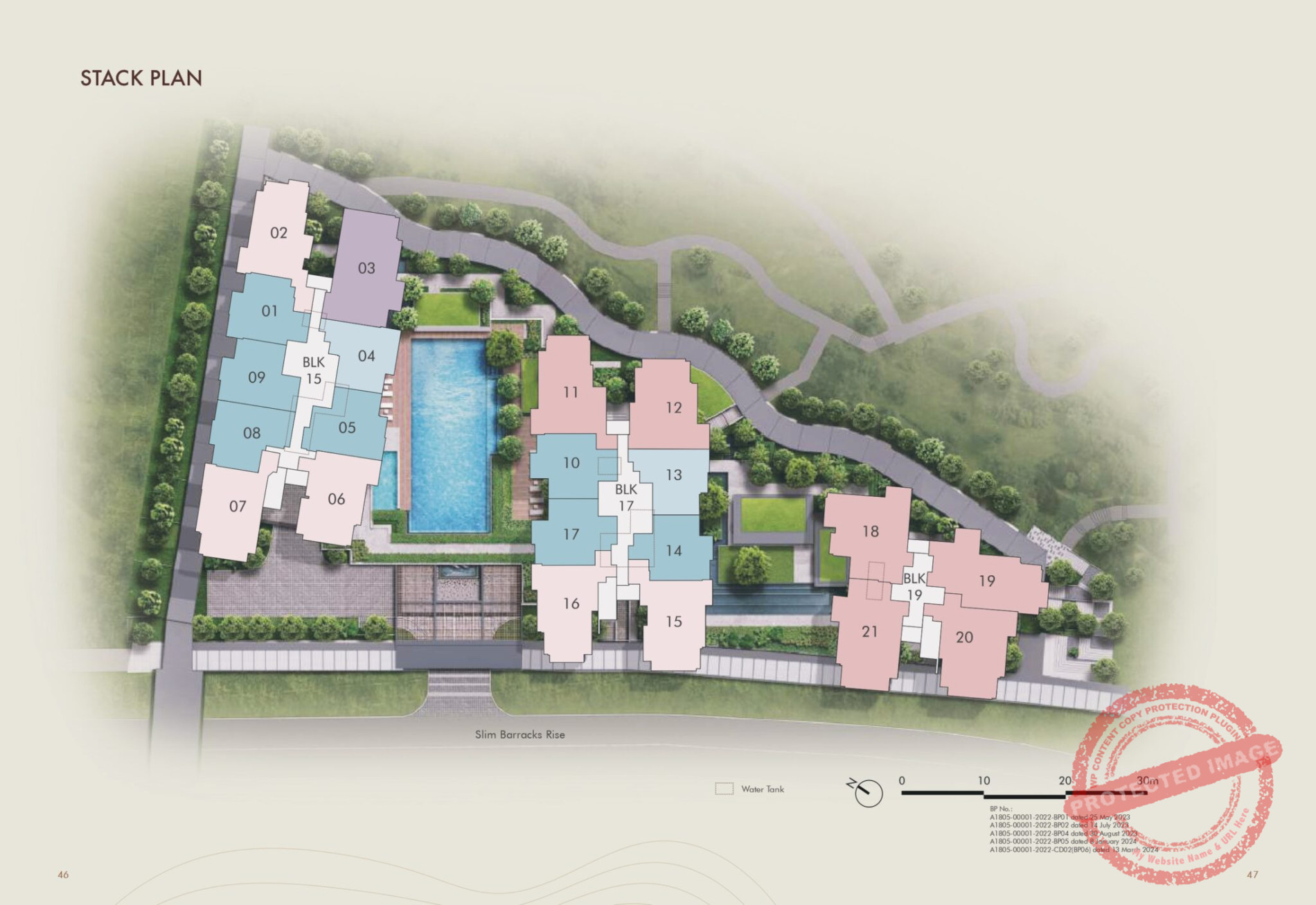The Hill Site Plan
